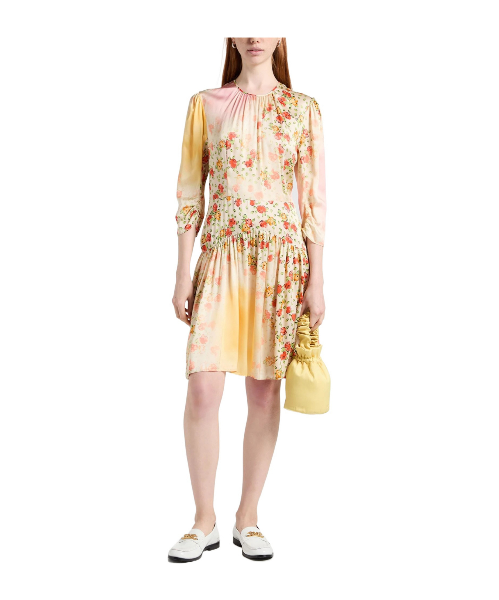 MARNI Marni Floral-Print Midi Dress